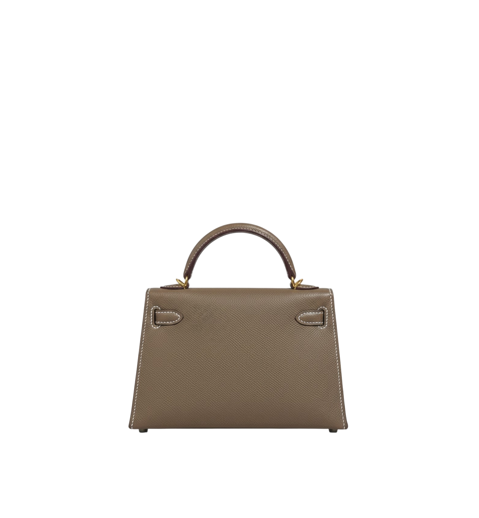Hermès Kelly Mini Etoupe Epsom GHW